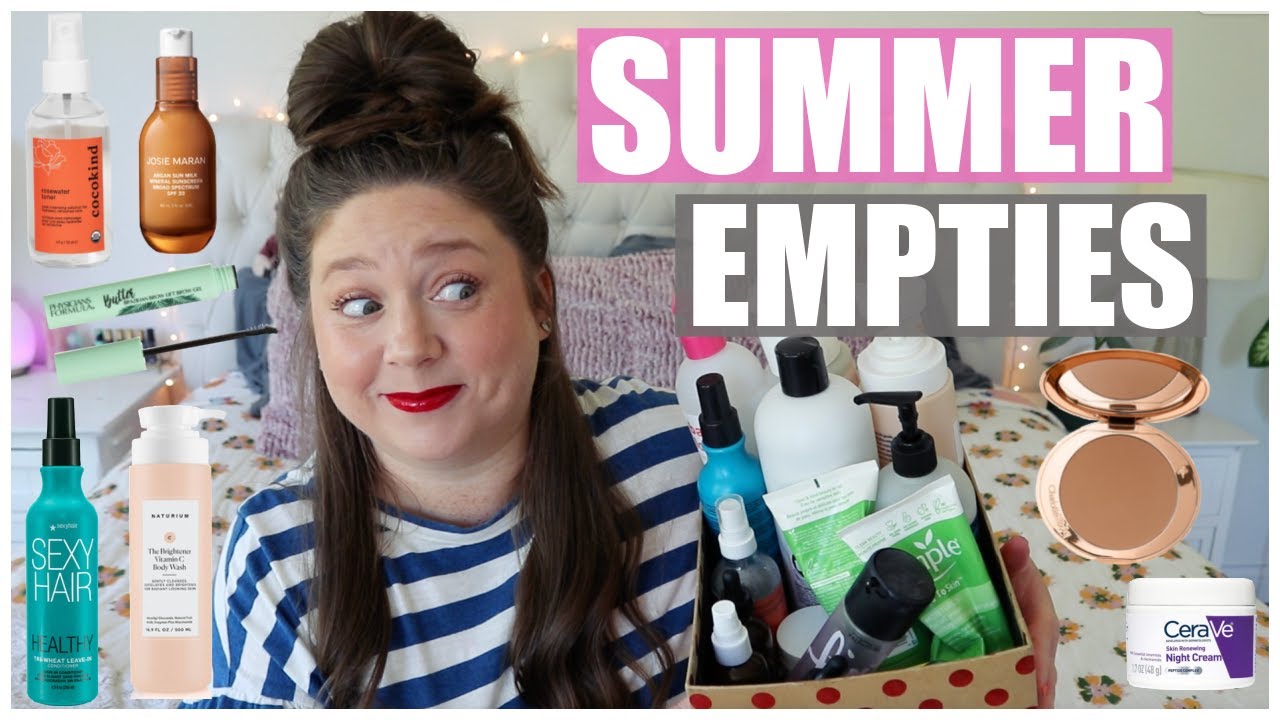 Summer Empties! FULL in depth reviews on products I've used up & would ...