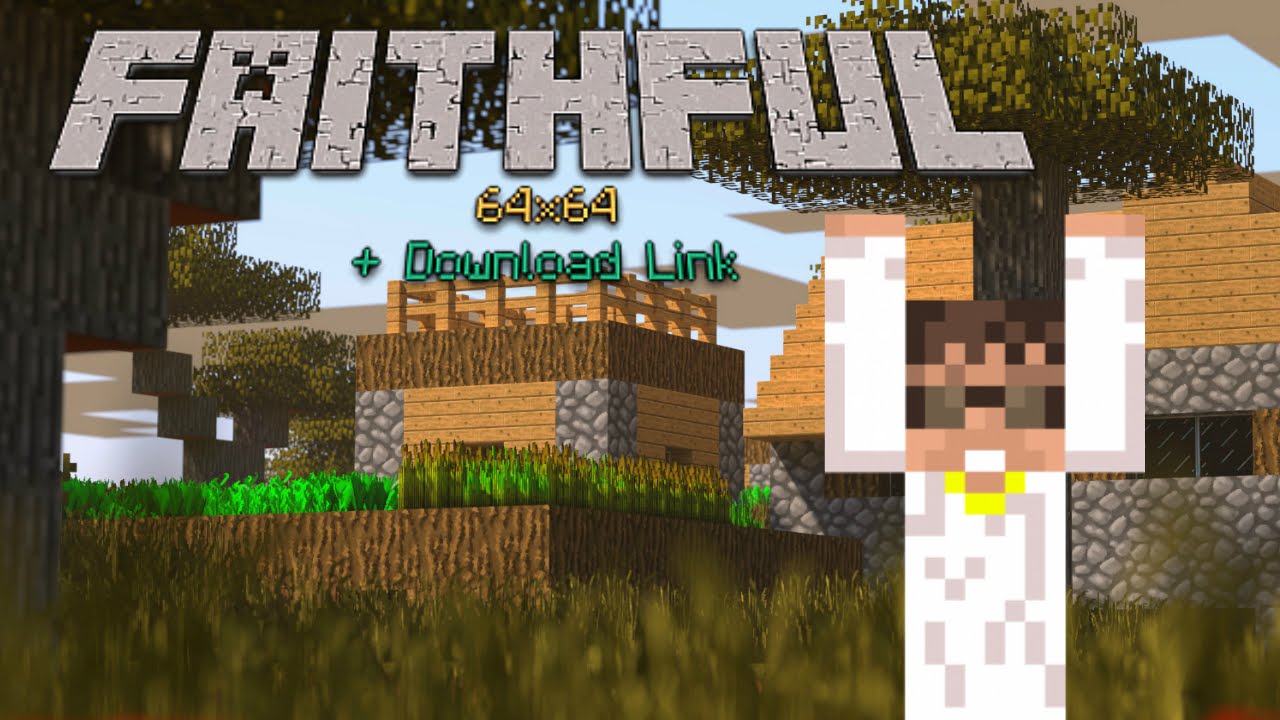 Texture Pack Faithful 64x64 showcase + download link - YouTube