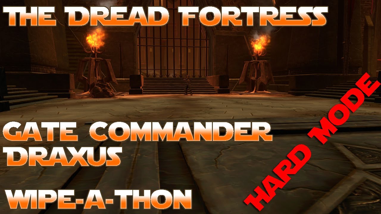 SWTOR - Dread Fortress Hard Mode - GC Draxus Wipe-a-Thon - YouTube