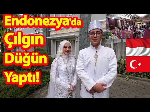 Endonezya'da Çılgın Bir Düğün Yaptı!-Endonezyalı Gelinin Akrabaları Coştukça Coştu! #endonezya