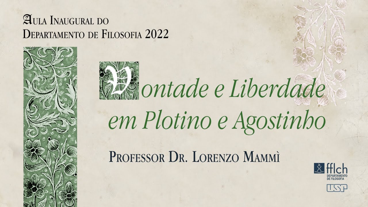 Aula inaugural 2022 Depto. de Filosofia FFLCH/USP - YouTube