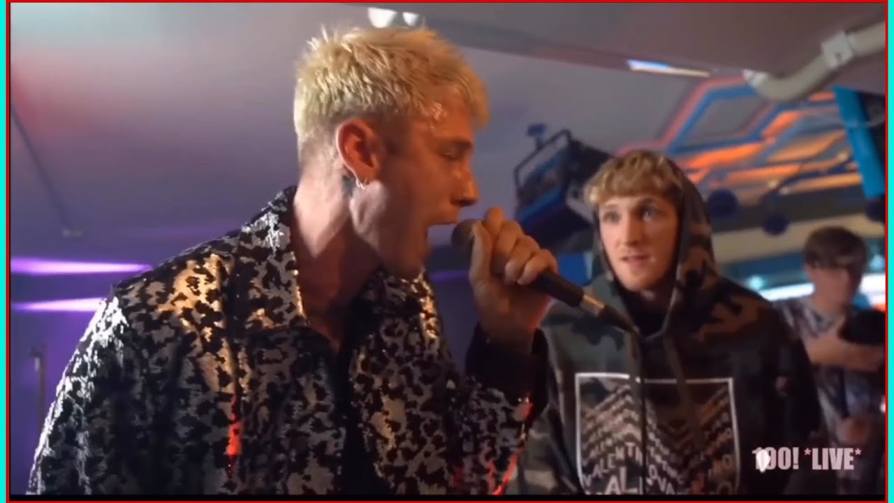 MachineGunKelly Performs Live On Logan Paul’s Podcast Impaulsive (audio ...