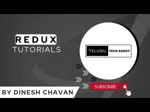 Redux Introduction In Telugu-01-Redux In Telugu - YouTube