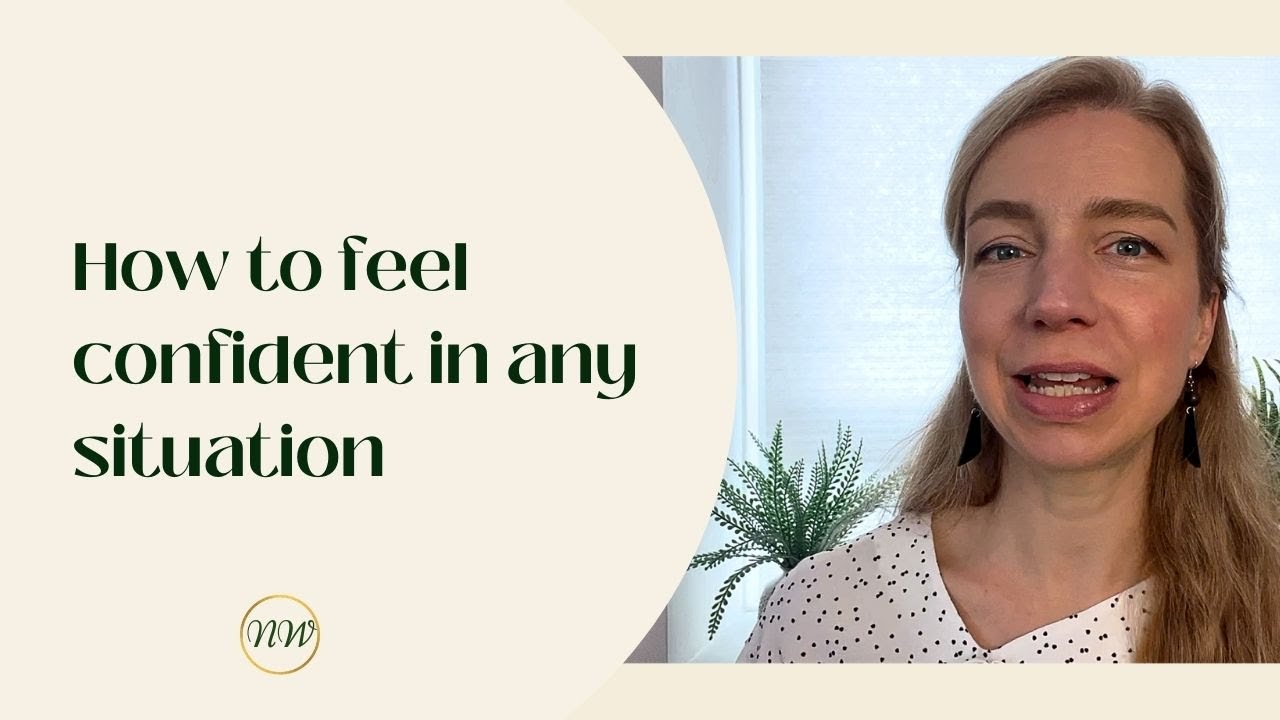 How to feel confident in any situation – an exercise - YouTube