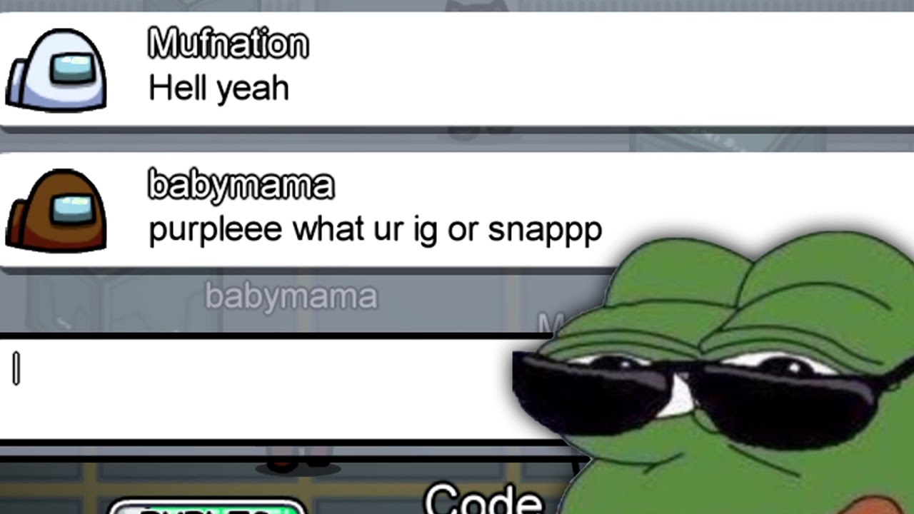 How to Get Snapchat in AMONG US - YouTube