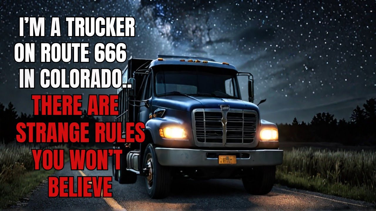 I’m a Trucker on Route 666 in Colorado… There Are Strange Rules You Won ...