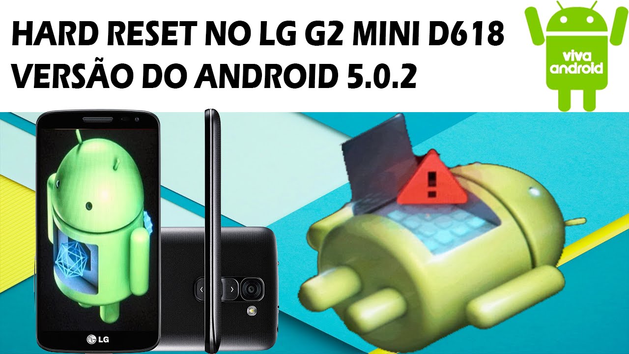 Hard Reset no LG G2 Mini, Como Formatar, Restaurar - YouTube