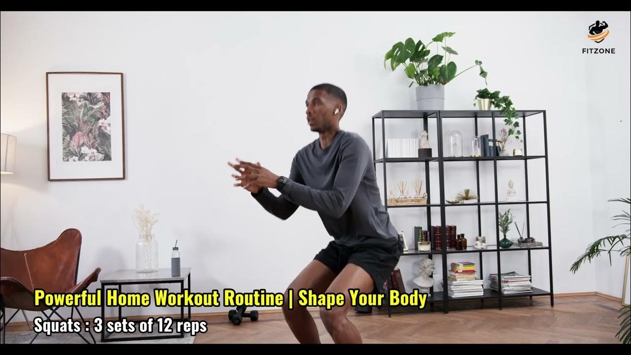 Home Workout for All Levels | Fitness Fun with FitZone - YouTube