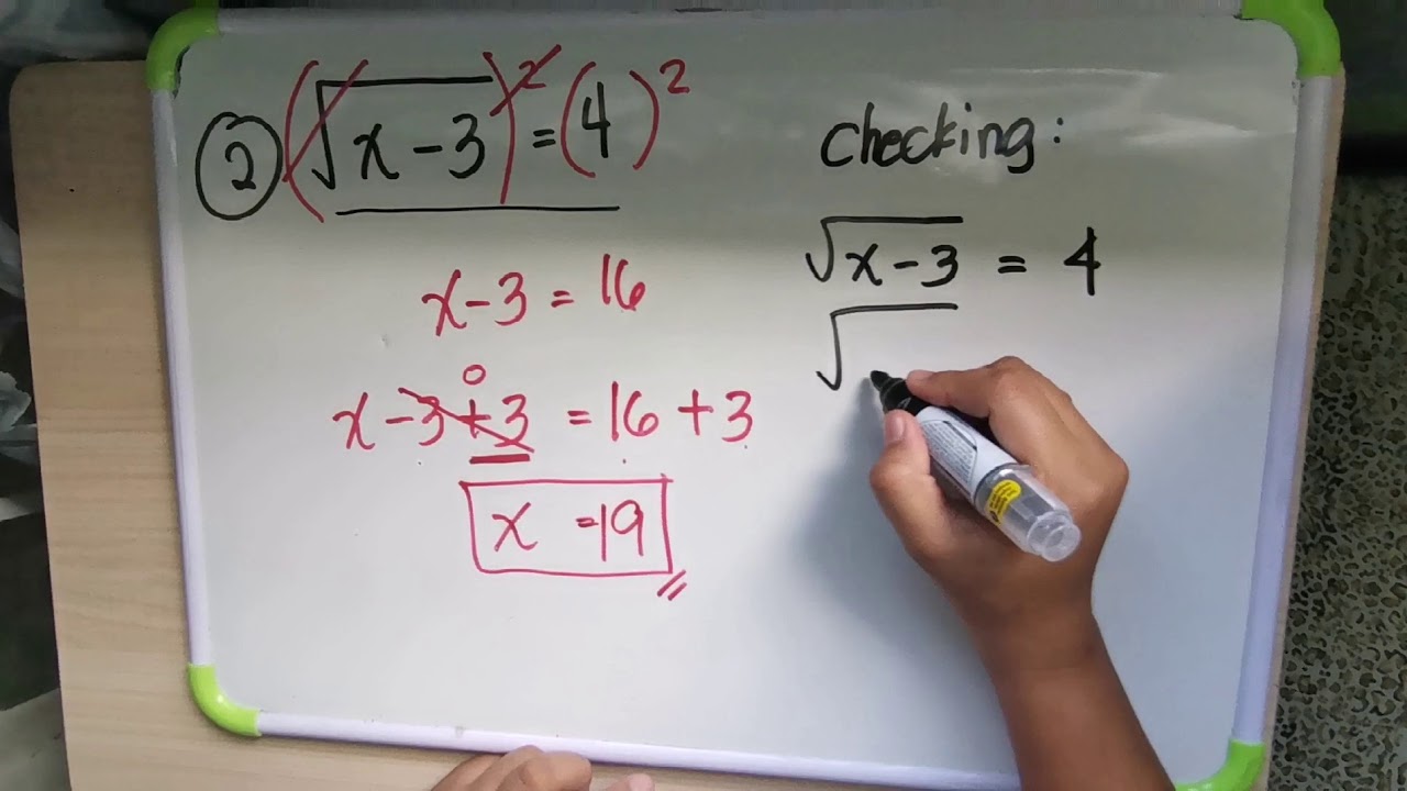 Solving Radical Equation | Equation involving Radical Expression - YouTube