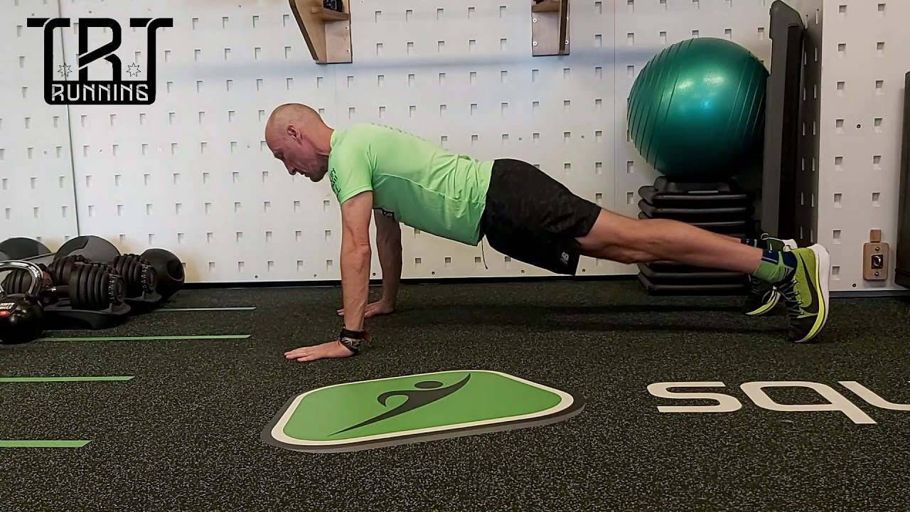The 4 point Push-up hold - YouTube
