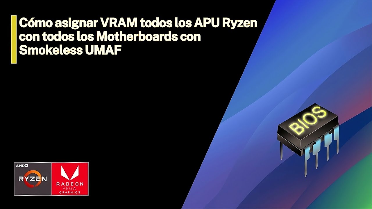 🚀Cómo asignar VRAM todos los APU Ryzen con todos los Motherboards con ...
