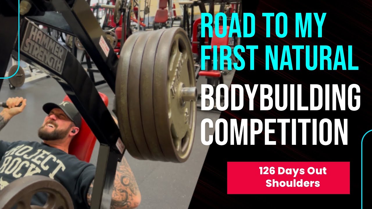 Road to my first natural bodybuilding show: Shoulders | 126 Days Out ...