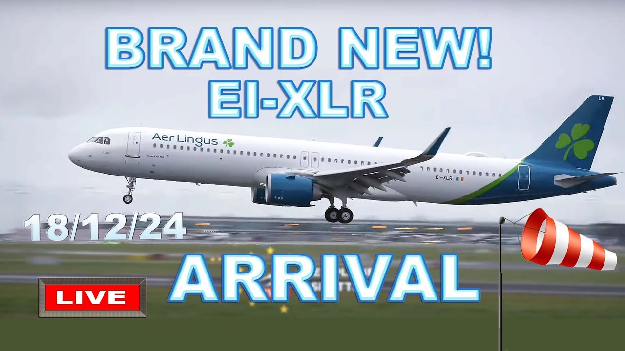 Brand New! Aer Lingus A321 Neo EI XLR Delivered 18 12 24 #airbus # ...
