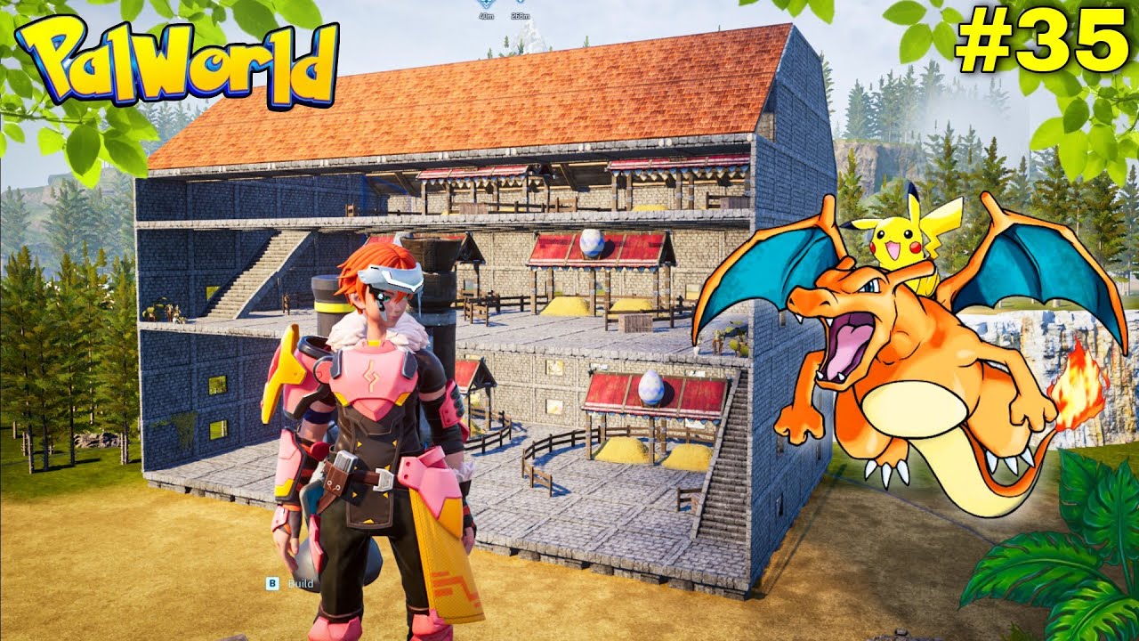 I BUILD A GIANT BREEDING FARM | PALWORLD GAMEPLAY #35 - YouTube