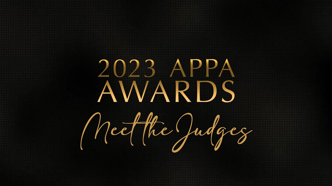 Meet The Judges of the 2023 APPA Awards - YouTube