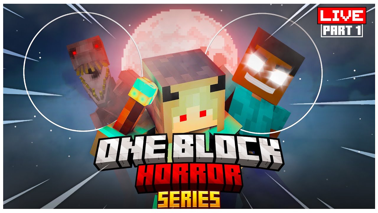 [Live] Minecraft Lagi Coy - One Block Horror #1 - YouTube
