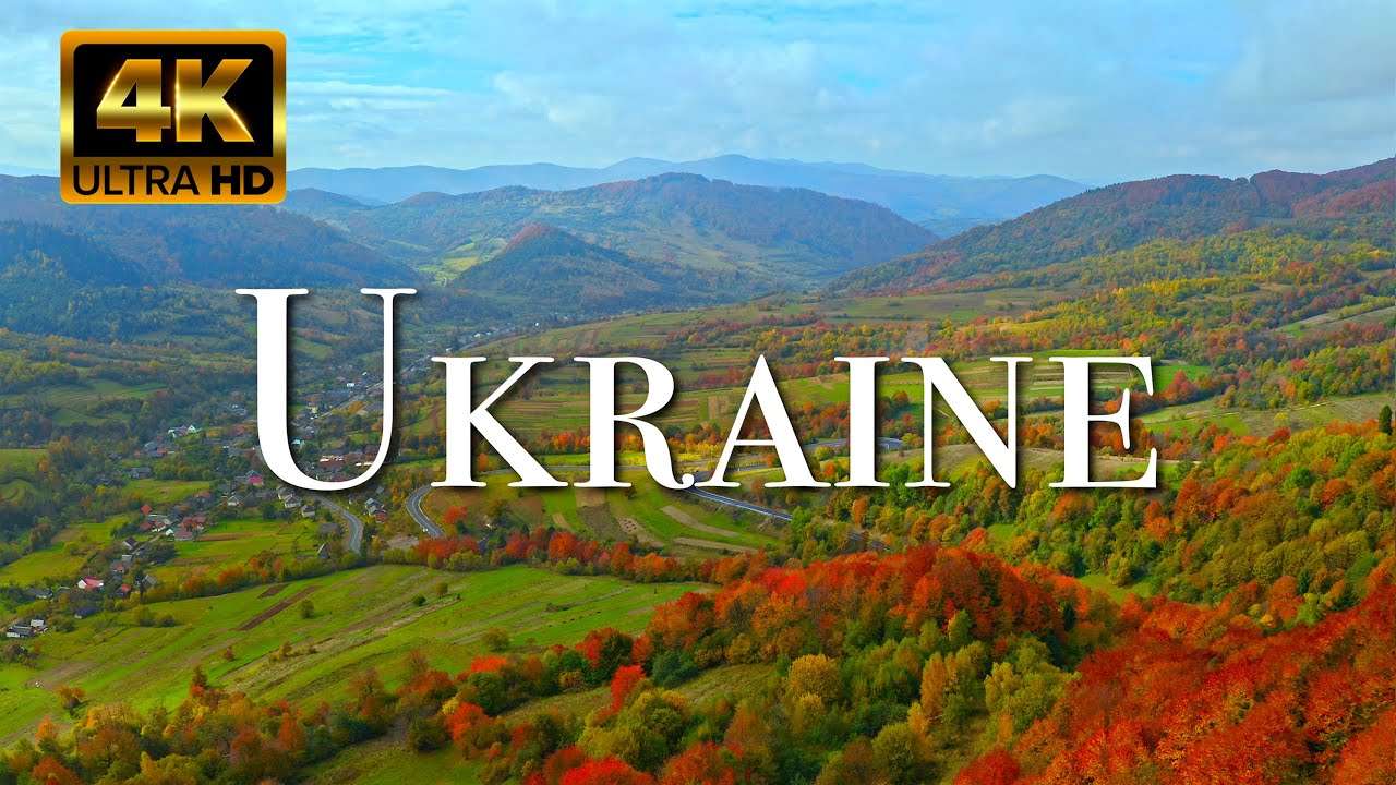 UKRAINE 4K - Relaxing Nature Film with Calm Ambient Music - YouTube