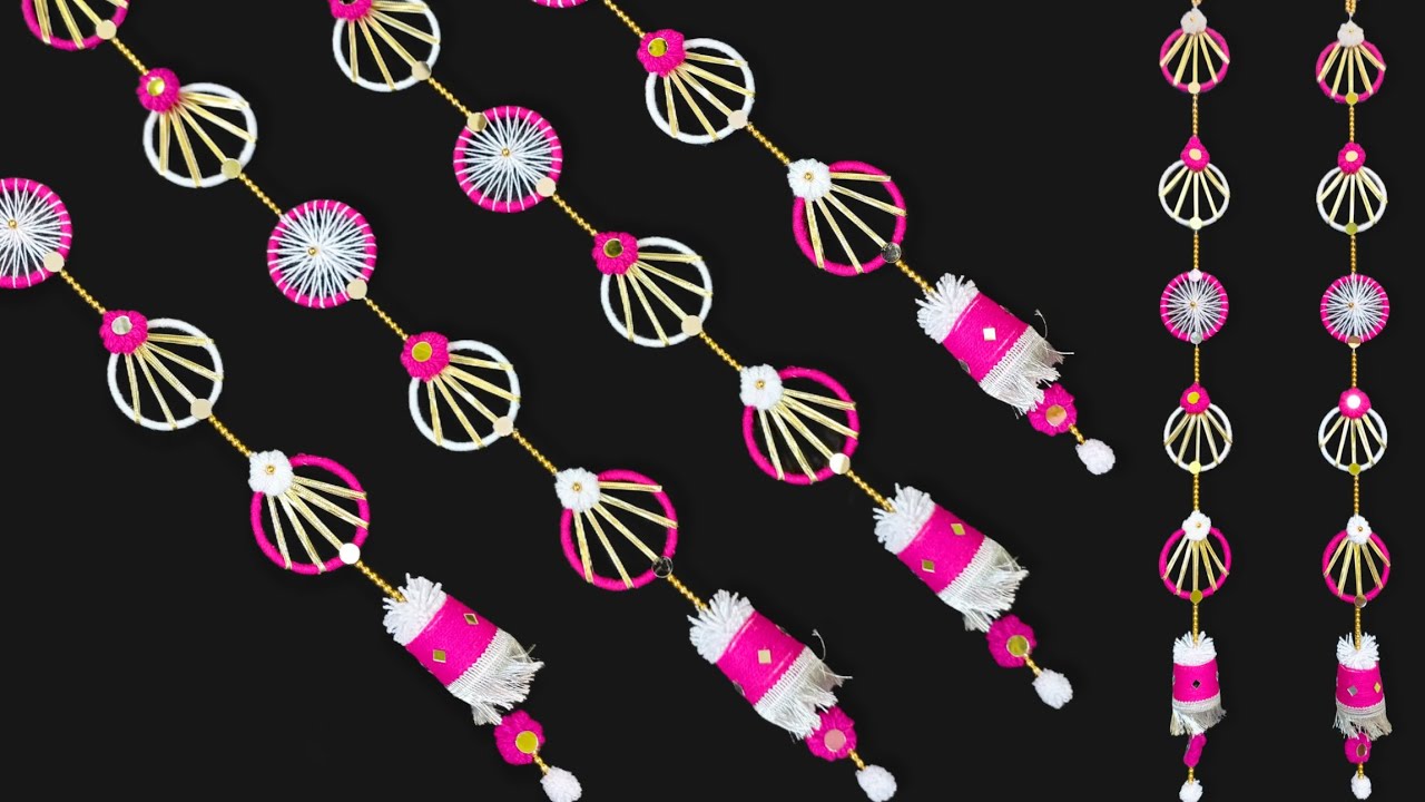 Unique Woolen Toran New Design | Toran | Door Hanging | Toran Design ...