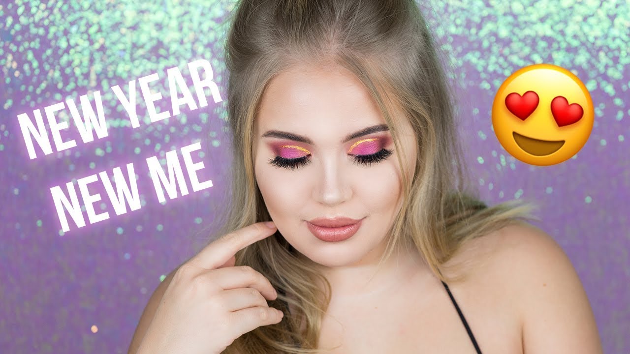 New Year, New Me Makeup Tutorial ️💄 | Anna Lippke - YouTube