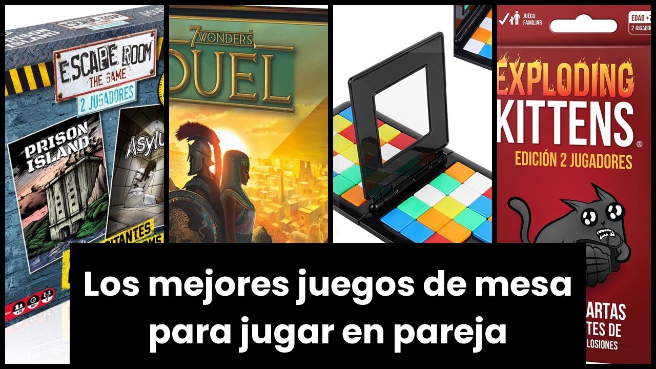 Juegos para 2 personas: Los mejores juegos de mesa para jugar en pareja ...