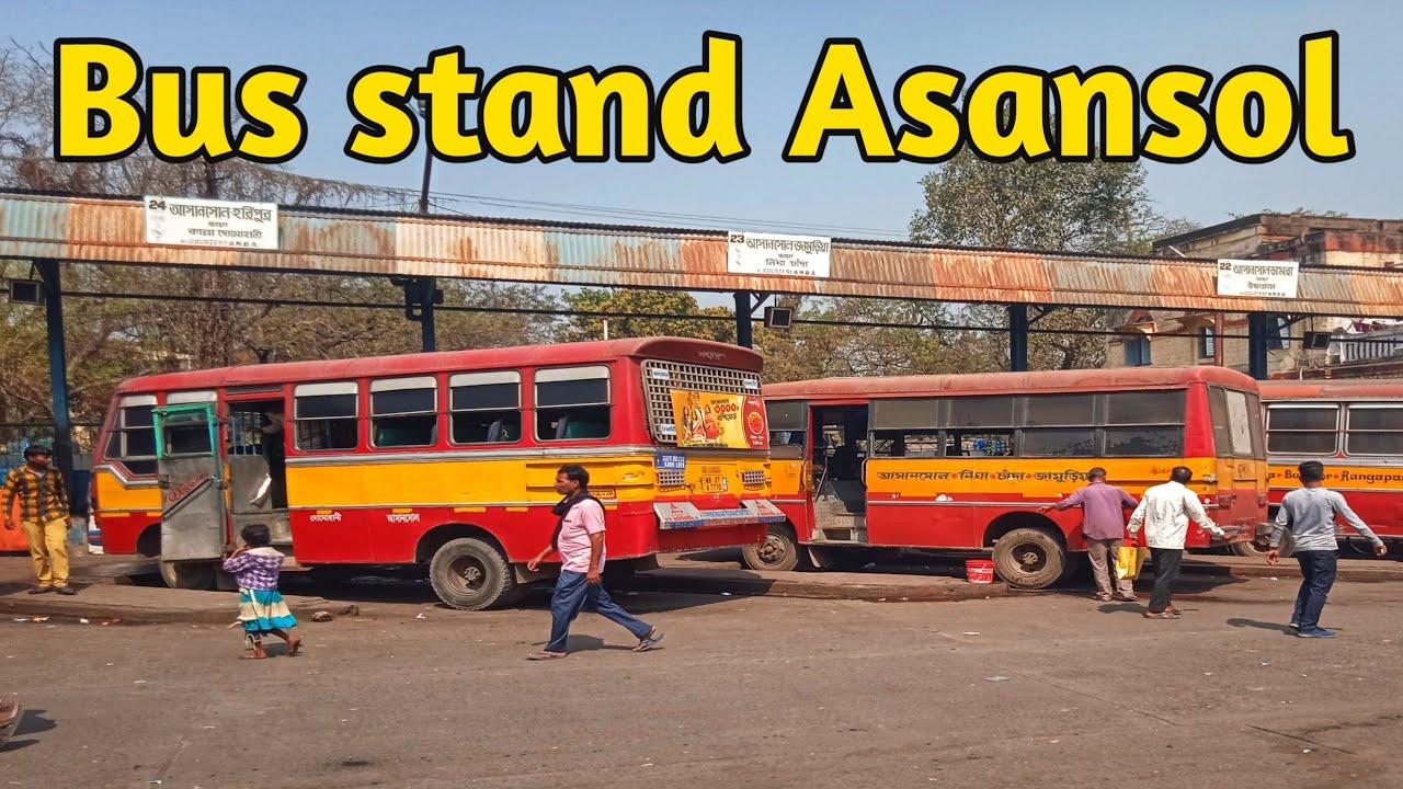 #Vlog46 Bus stand asansol | Asansol me Bus stand kahan h | Asansol ...