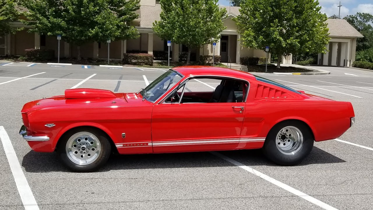 Ready to Roll! Pro-Street Mustang Fastback - YouTube