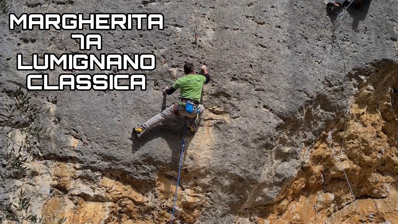 FALESIA LUMIGNANO - MARGHERITA 7A (uncut) - YouTube