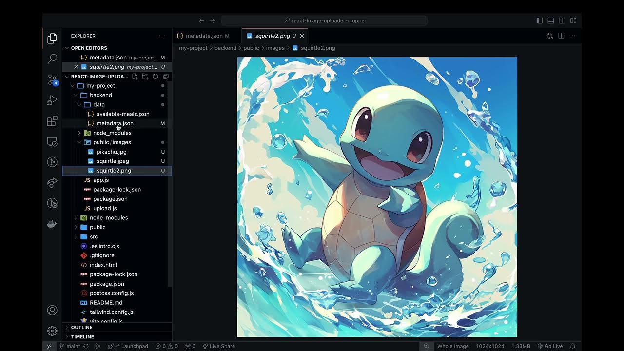 Image uploader and cropper using multer, react-dropzone and react-easy-crop - YouTube