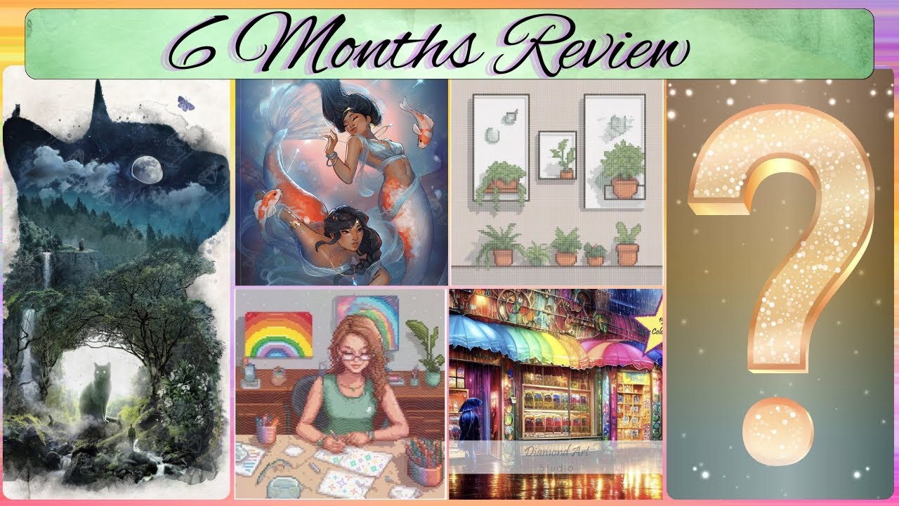 💎 6 MONTHS REVIEW : Finishes, WIPs and what's upcoming 💎 - YouTube