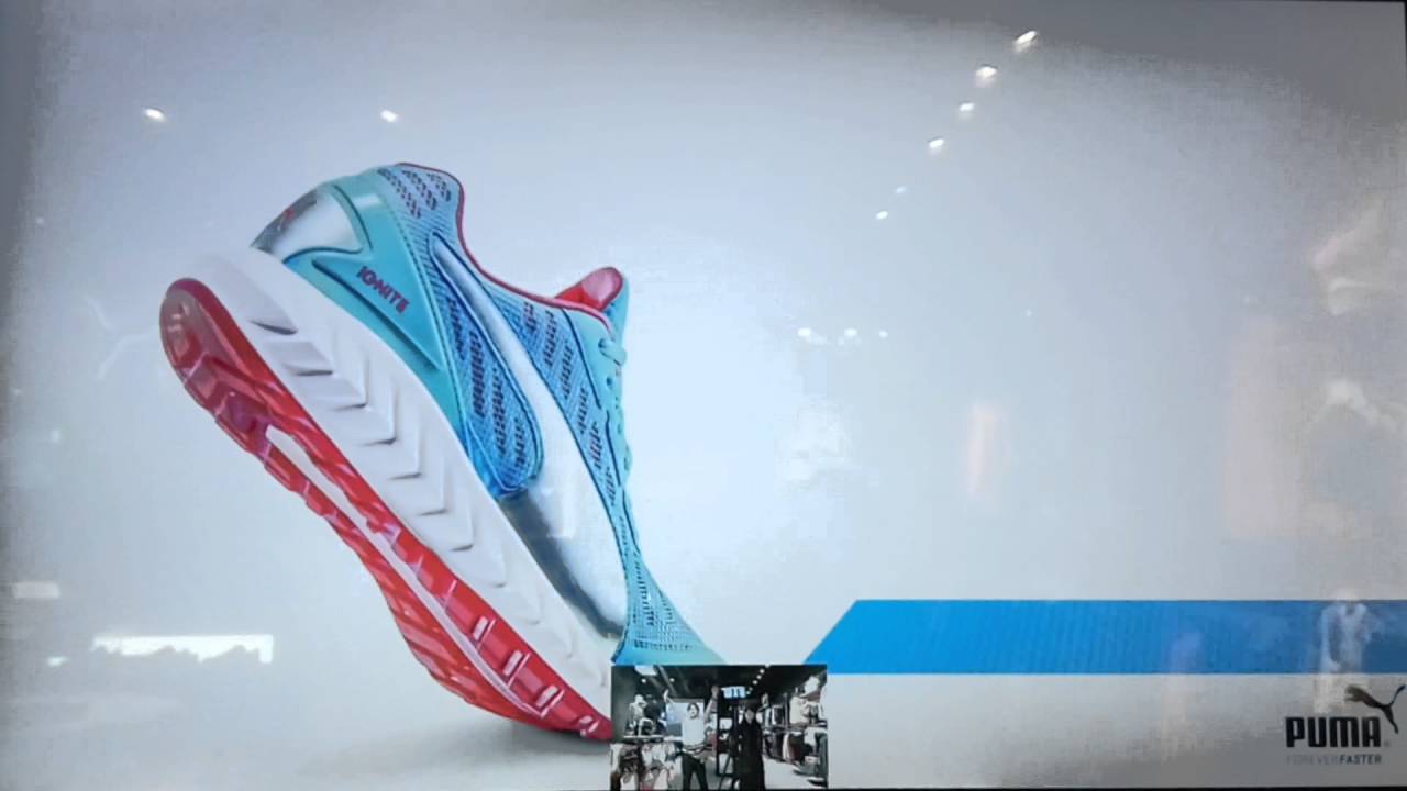 PUMA - AR Photo Shooting and Running Experience - YouTube