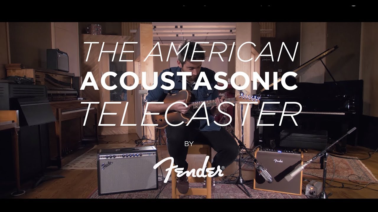 Fender The American Acoustasonic Telecaster | CME Gear Demo | Nathaniel ...