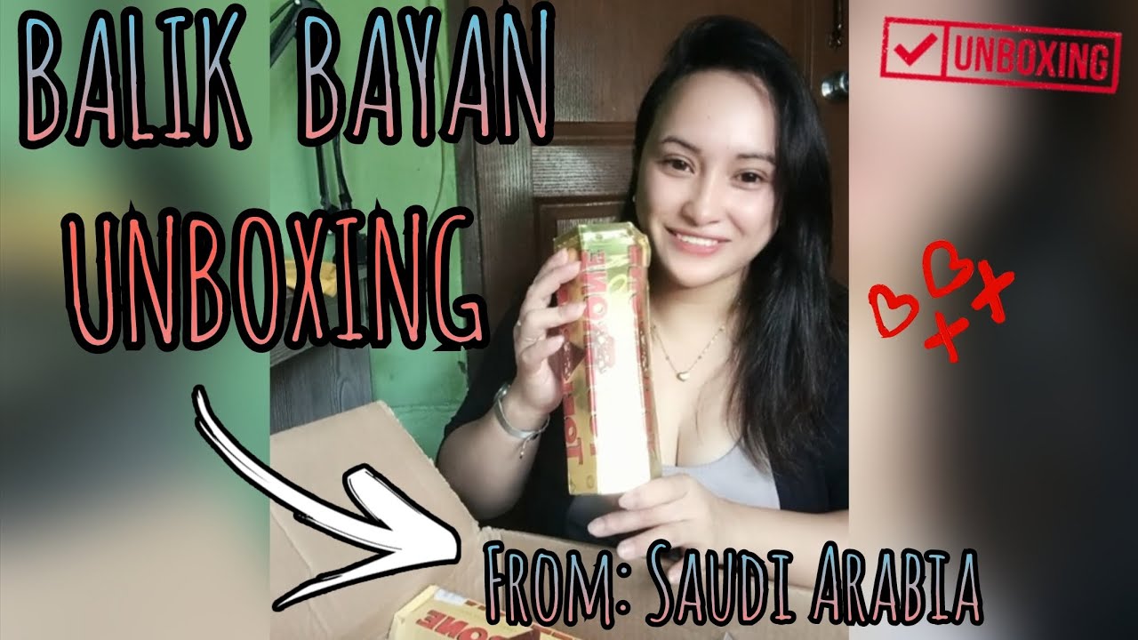 UNBOXING BALIKBAYAN BOX FROM SAUDI ARABIA🇸🇦 - YouTube