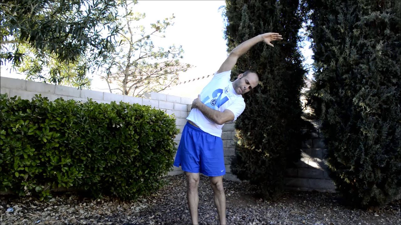 Long Side Bend Stretch - YouTube