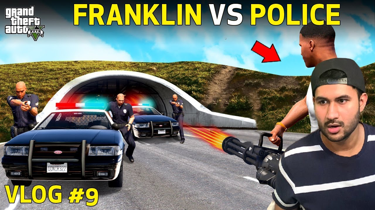 GTA 5 : FRANKLIN AND JIMMY ATTACK ON LOS SANTOS POLICE | GTA 5 VLOG #9 ...