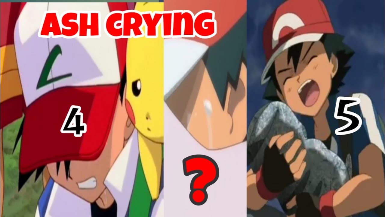 When Ash Crying Top 5 Moments| Ash Best Emotional Scenes| Pikachu ...