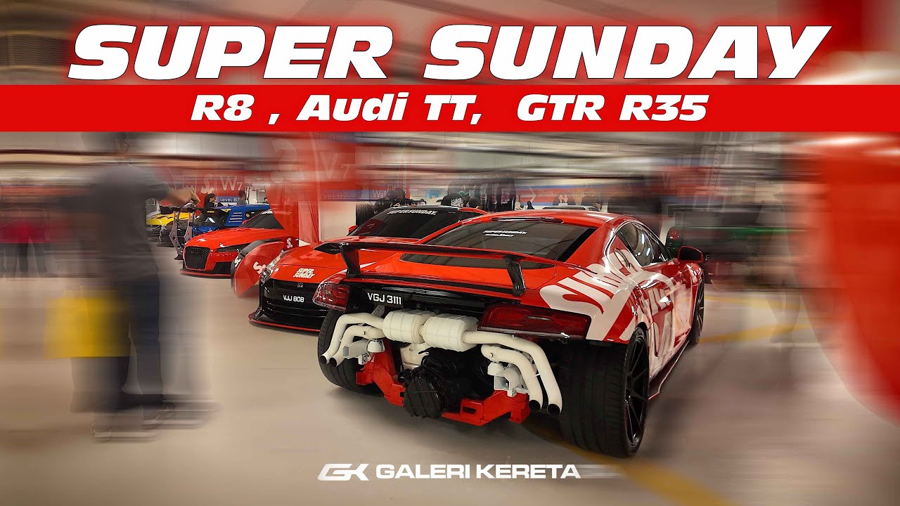 $1,000,000 Super Sunday Cars Lineup! - YouTube