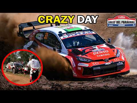 🇵🇾 WRC Rally del Paraguay 2026 | CRASHES 💥 Punctures | Ogier-Neuville-Katsuta  OUT Friday Highlights