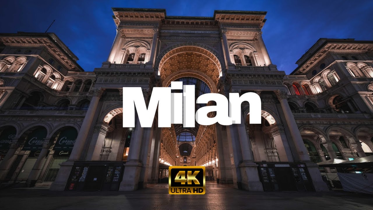 Flying over Milan in drone - Milan aerial view - Milan cinematic - YouTube