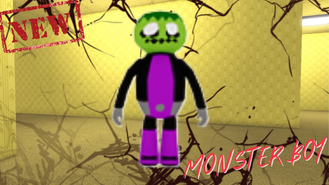 [UPDATE] MONSTER BOY / BEAST BOY In Backrooms Morphs #backroomsmorphs ...