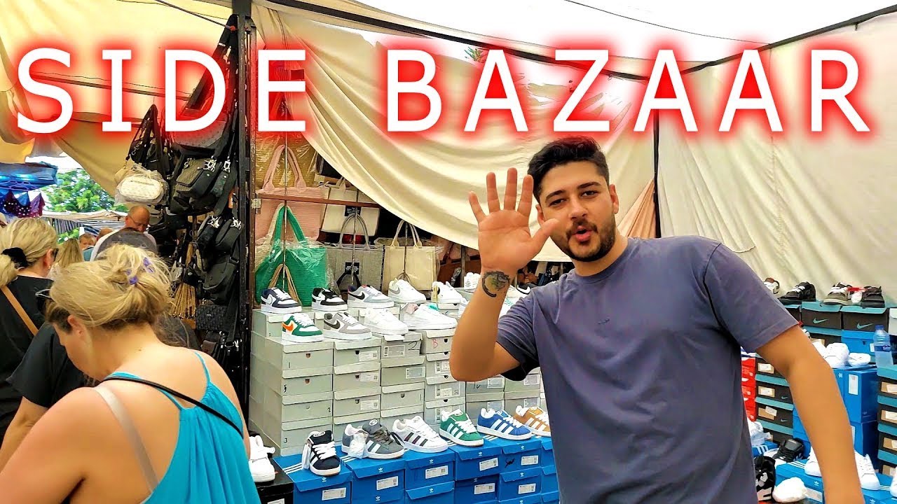 SIDE SATURDAYS BAZAAR 🇹🇷 TURKISH Market ANTALYA TÜRKIYE #turkey #side # ...