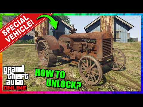 How To Unlock The Rusty Tractor *How To Spin The Arena War Wheel* | GTA 5 ONLINE
