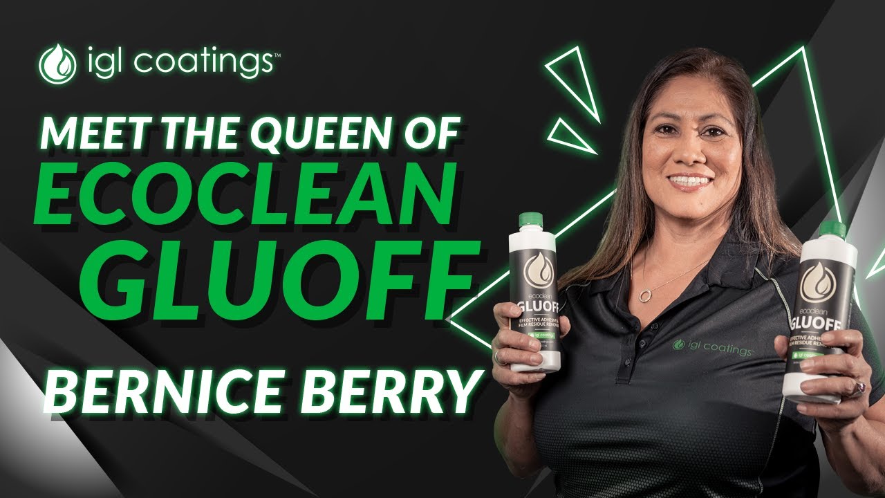 Meet the Queen of Ecoclean Gluoff, Bernice Berry from IGL Coatings USA ...
