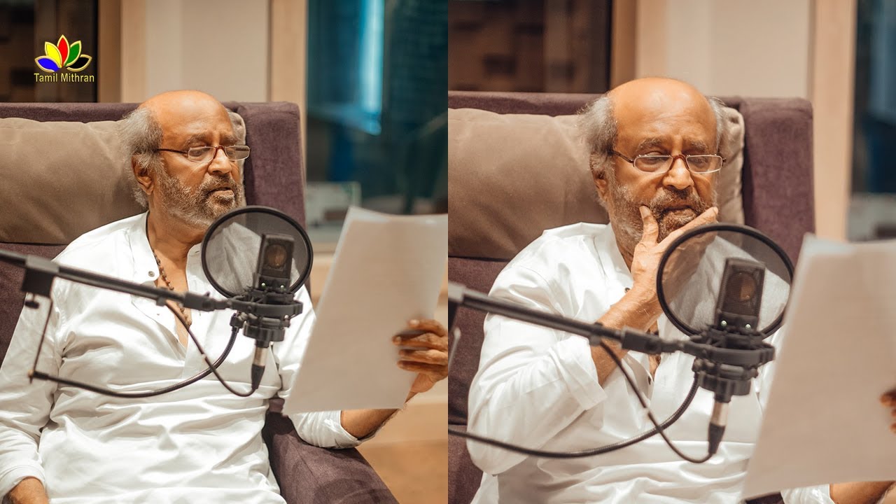 Superstar Rajinikanth Live Dubbing | The Swag & Mass Filled BaBa movie ...