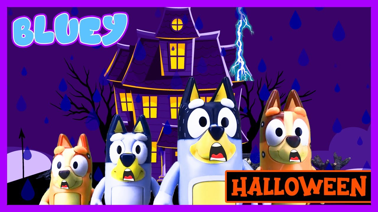 🎃 Bluey's Haunted House 🎃 | HALLOWEEN SPECIAL | Pretend Play - YouTube