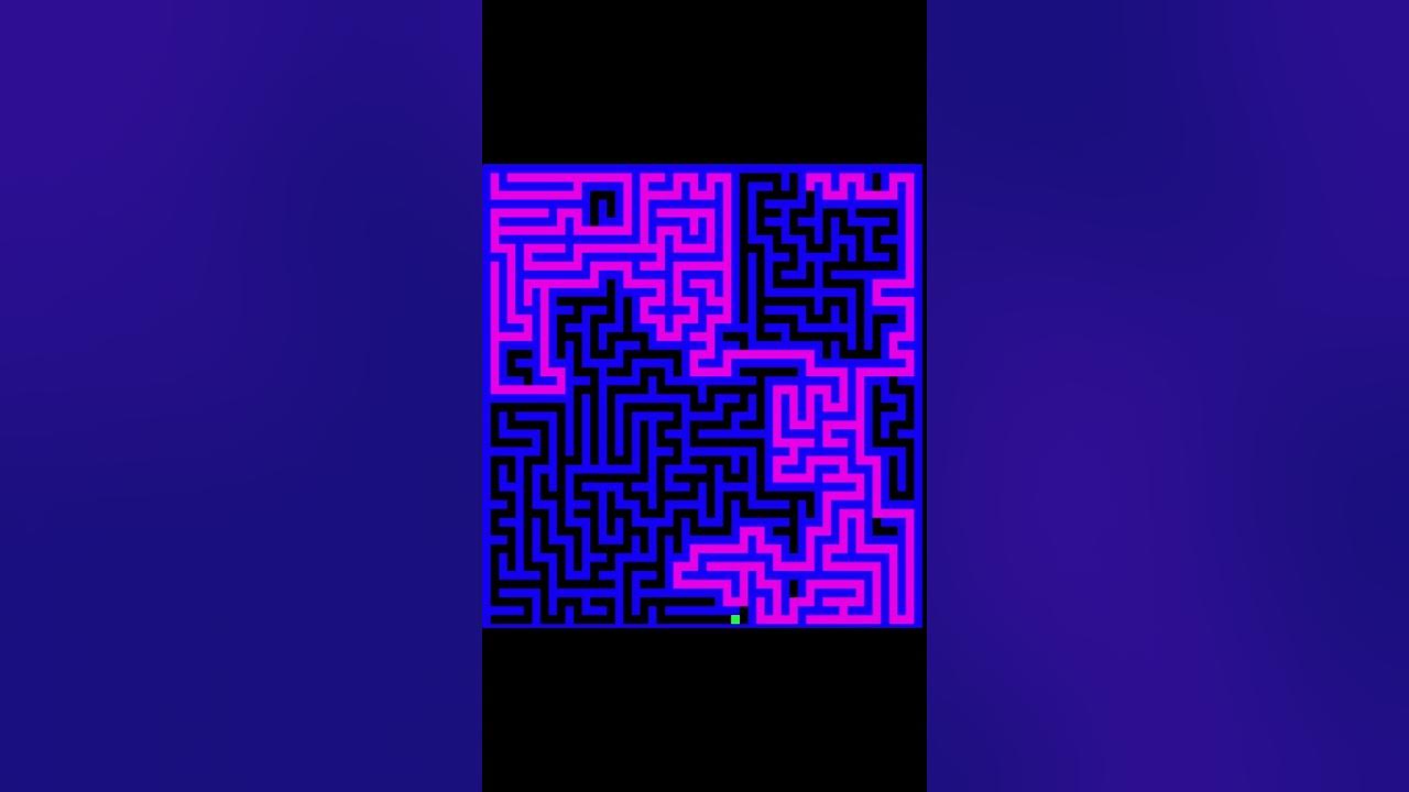Maze Solving Video Coming Soon Calm Music Programming Coding Relaxing Satisfying