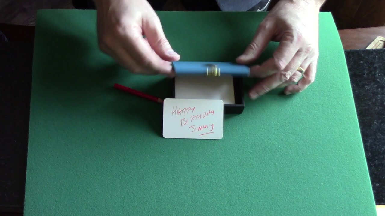 Speed Demo of Tricky Box by Alan Warner Performed by Andy Martin - YouTube