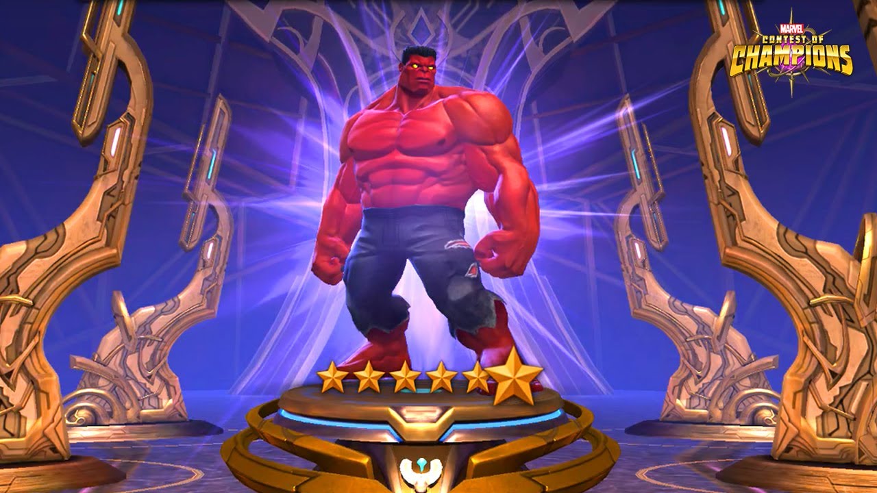 FINALLY GOT 6 STAR RED HULK | HERO CRYSTAL OPENING | MCOC | Main ...