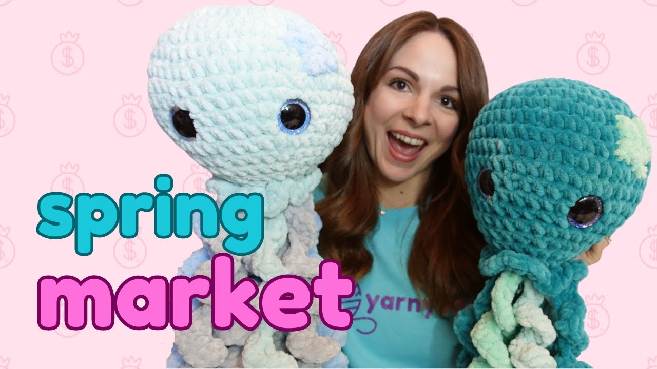 100+ PLUSHIES! My Spring Market Stock - YouTube