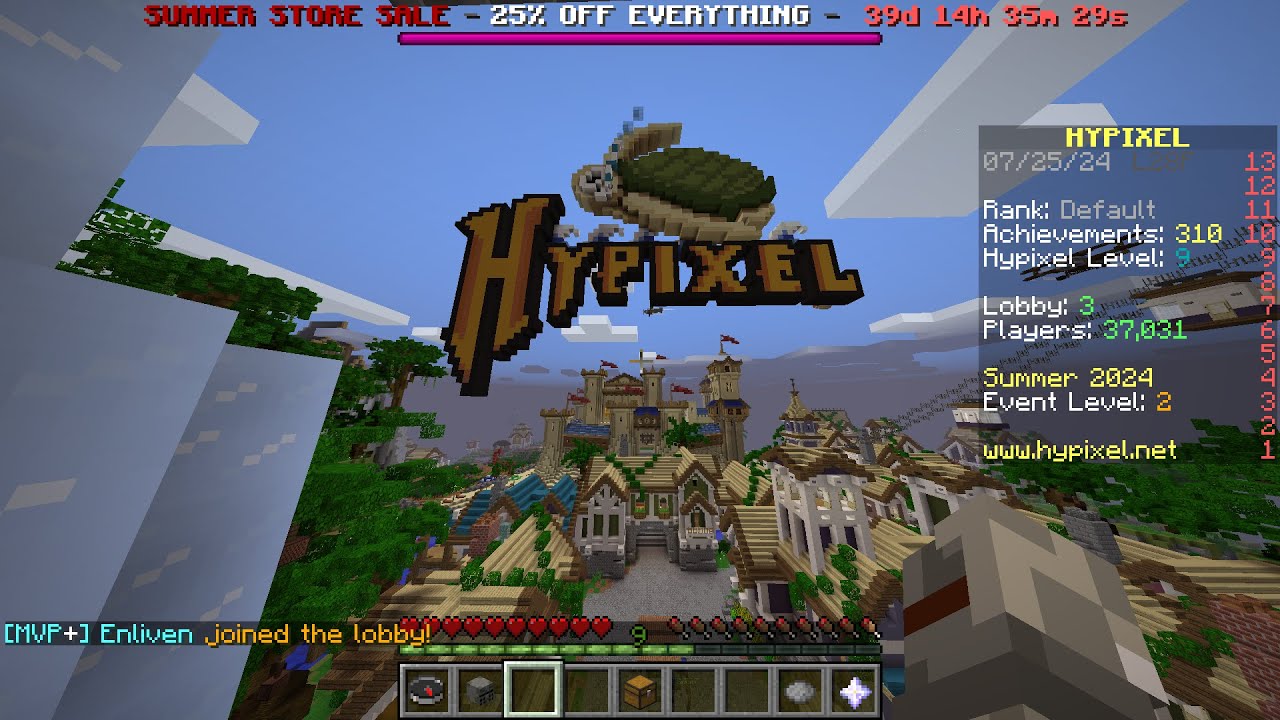 Minecraft Hypixel Bedwars - YouTube