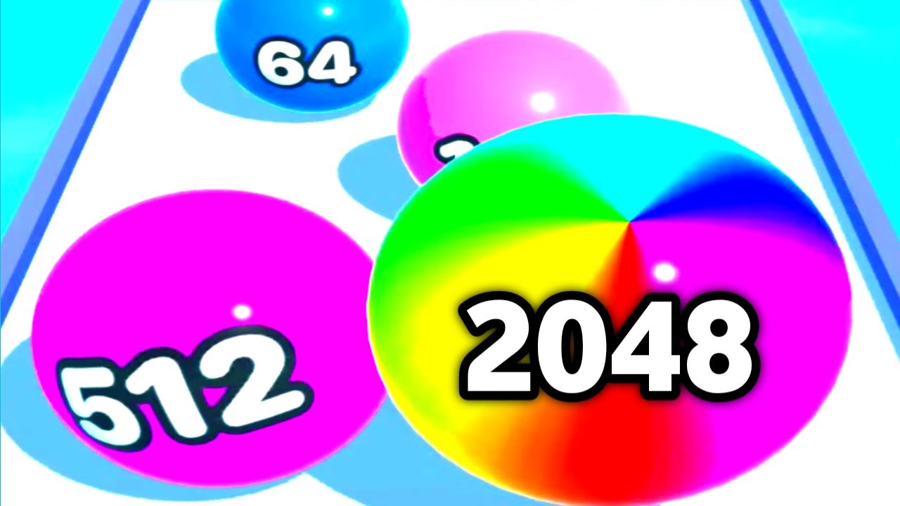 Ball Run Merge 2048 New Game - Gameplay Walkthrough - Episode 3 - All ...